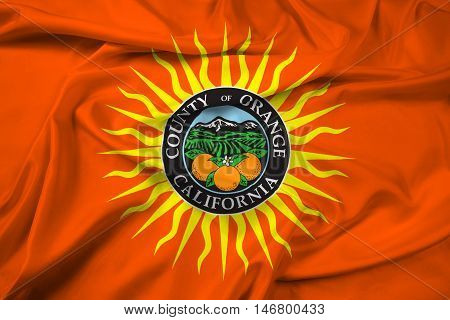 Waving Flag Orange Image & Photo (Free Trial) | Bigstock
