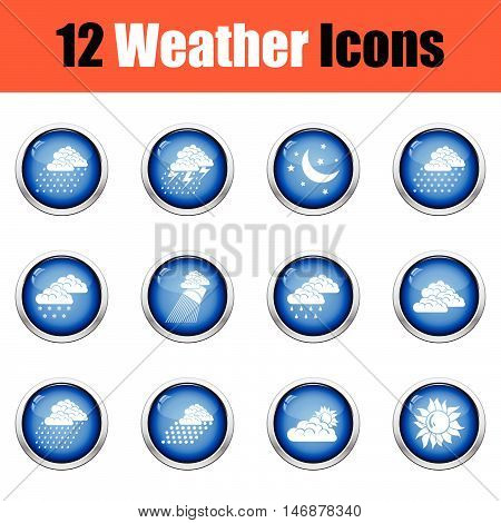 Set Weather Icons. Vector & Photo (Free Trial) | Bigstock