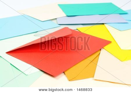 Colorful Envelopes Image & Photo (Free Trial) | Bigstock