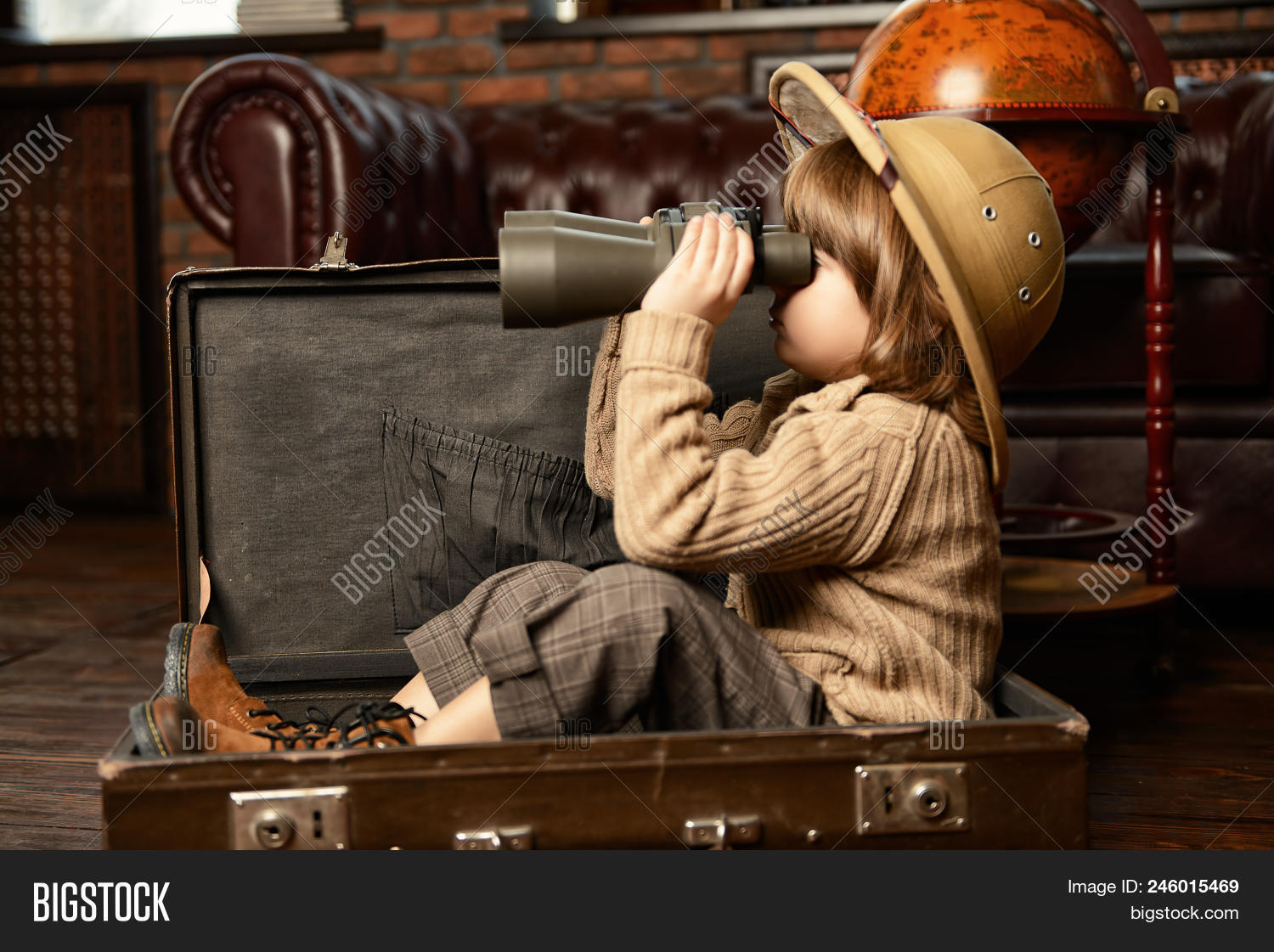 Cute Child Boy Travel Image & Photo (Free Trial) | Bigstock