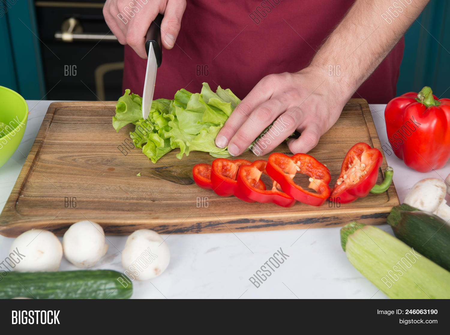 Be Careful Knife. Chef Image & Photo (Free Trial) | Bigstock