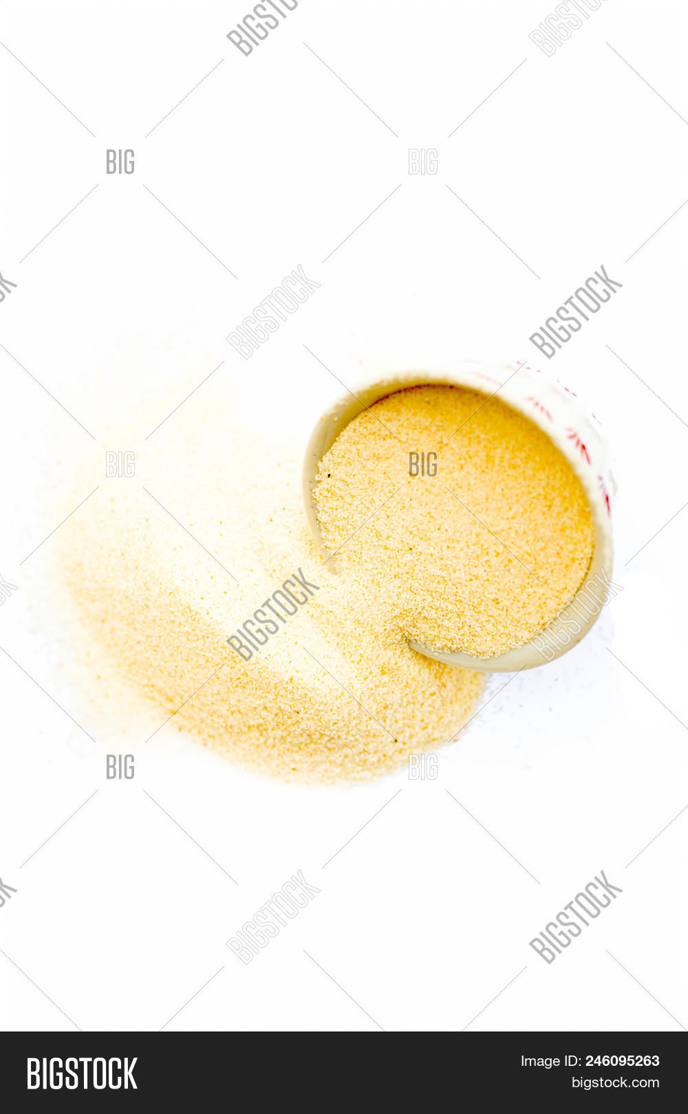 Semolina Flour White Image & Photo (Free Trial) | Bigstock
