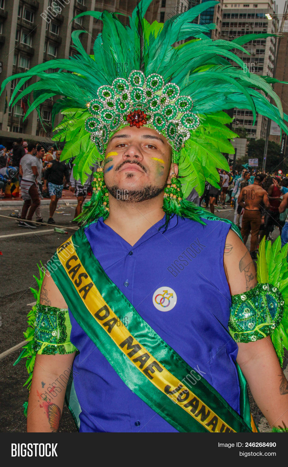 Man Costume Gay Pride Image & Photo (Free Trial) | Bigstock