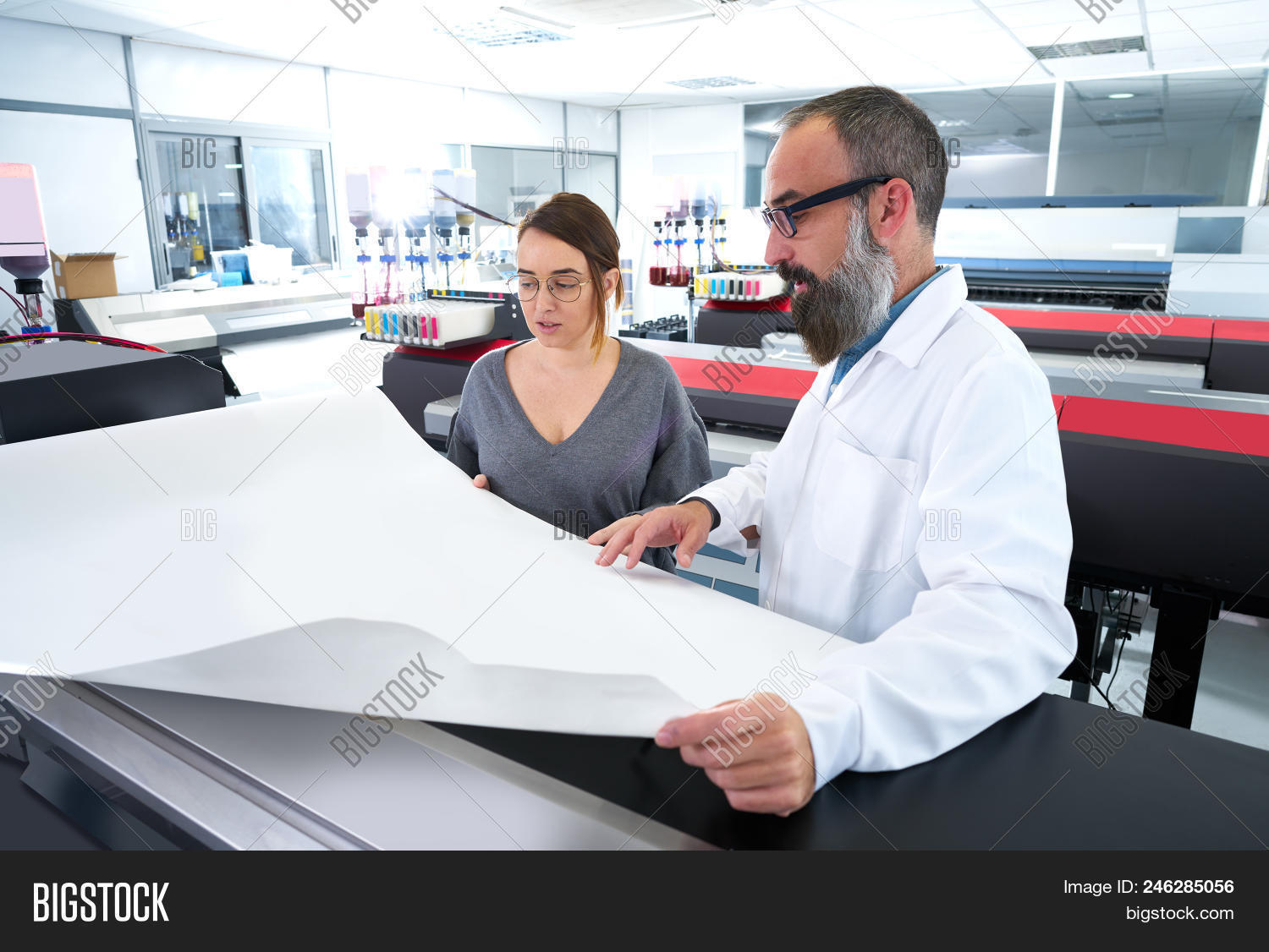 Printing Team Industry Image & Photo (Free Trial) | Bigstock