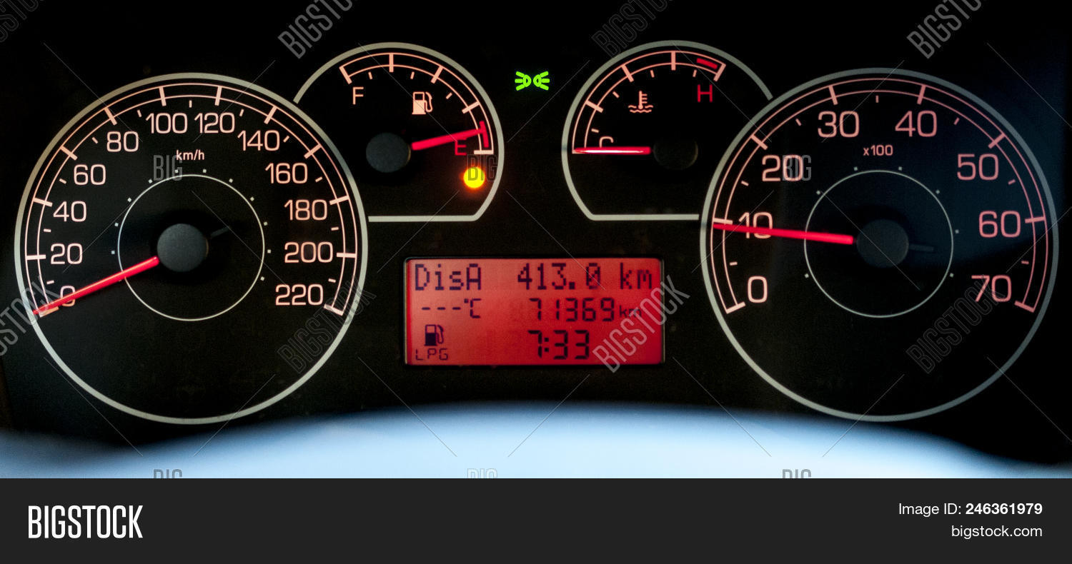 Italian Car Dashboard Image & Photo (Free Trial) | Bigstock