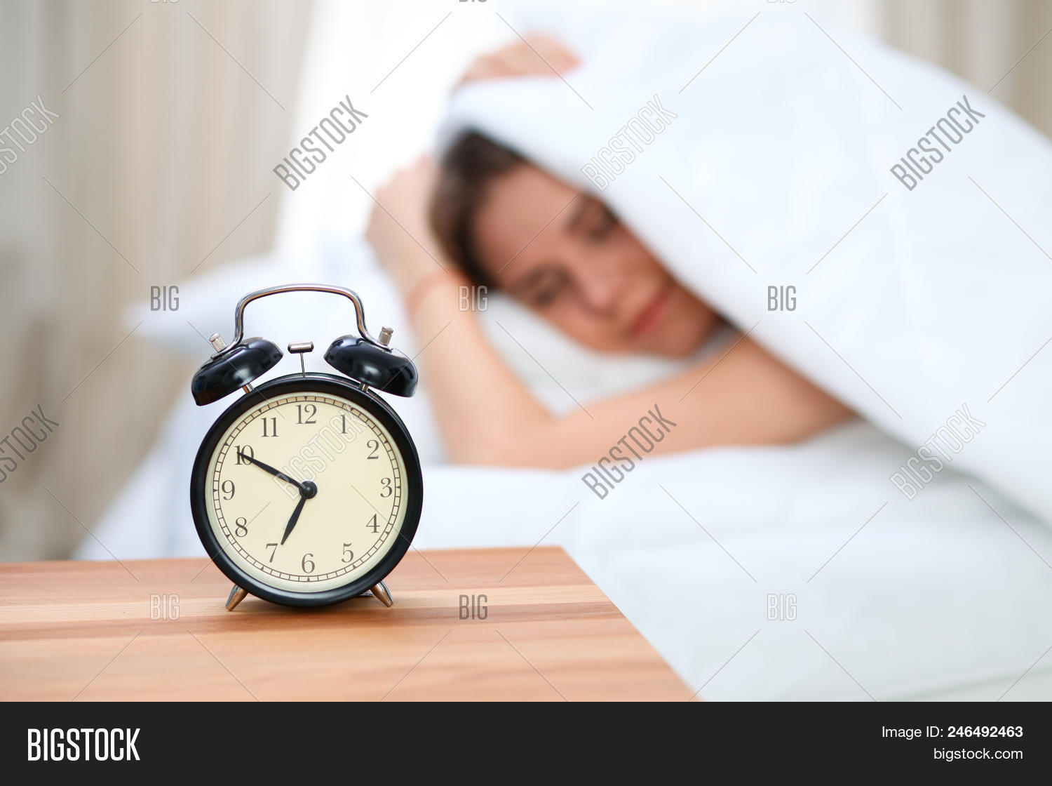 Sleepy Young Woman Image & Photo (Free Trial) | Bigstock