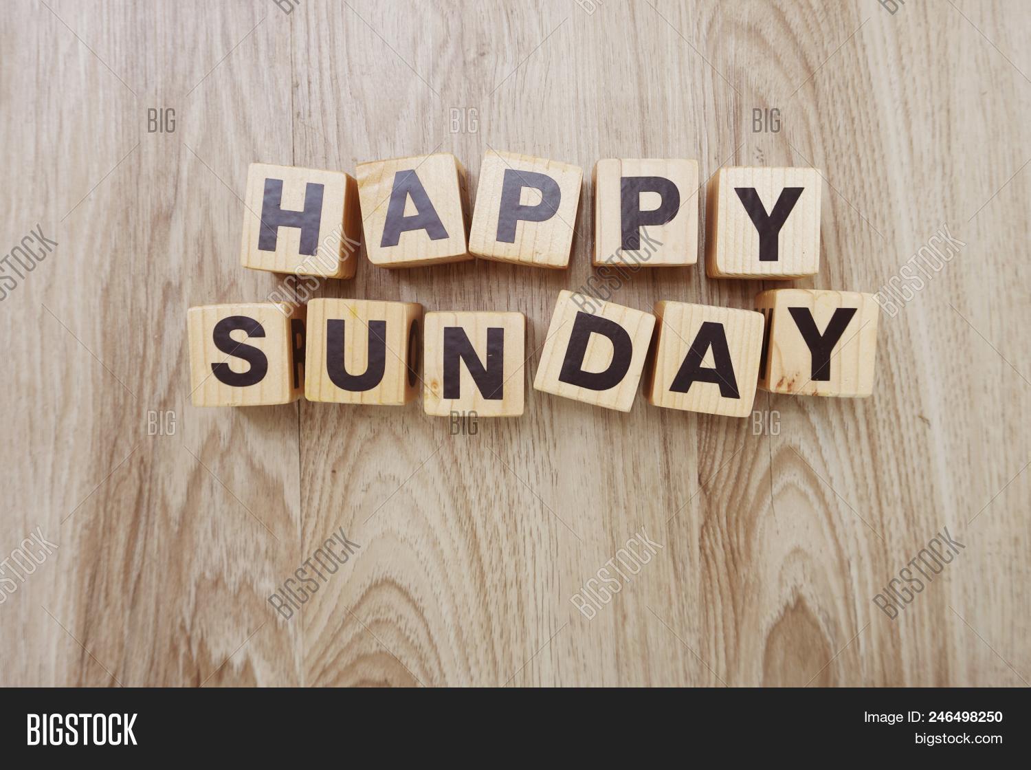 Happy Sunday Alphabet Image & Photo (Free Trial) | Bigstock