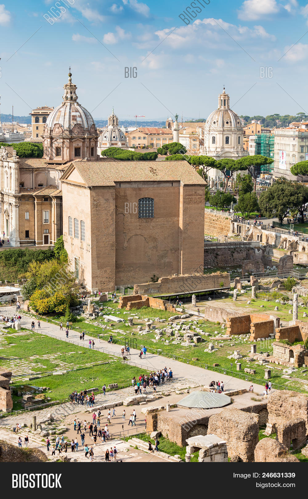 Ancient Curia Julia On Image & Photo (Free Trial) | Bigstock
