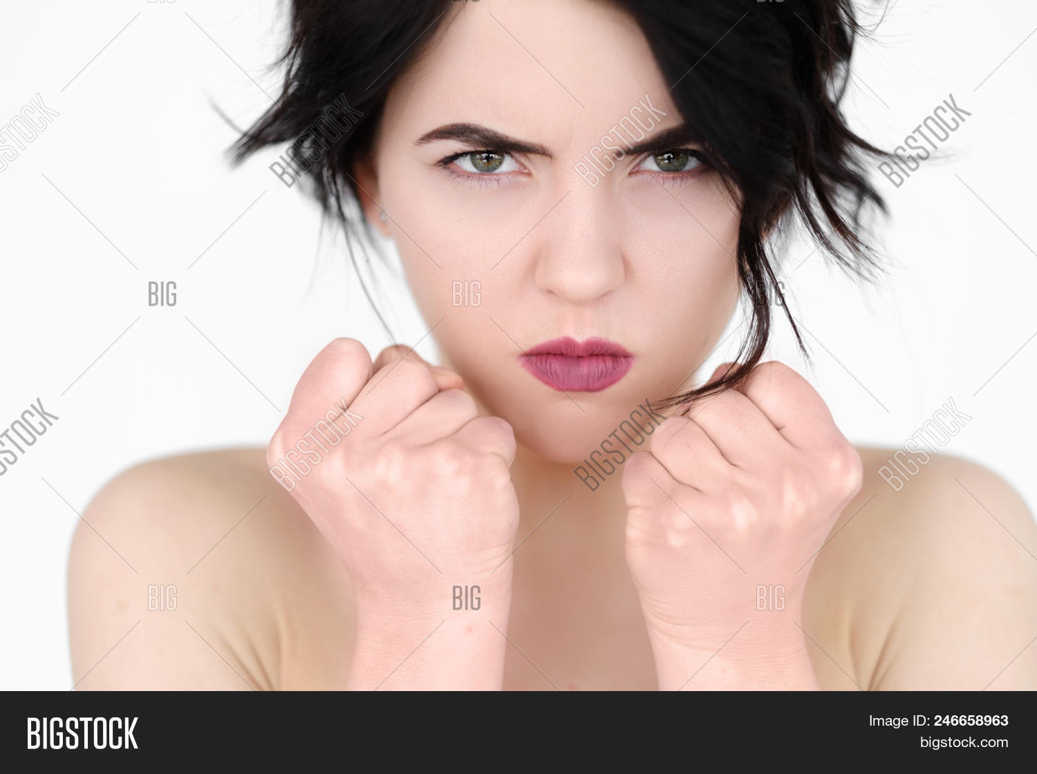 Emotion Face. Angry Image & Photo (Free Trial) | Bigstock