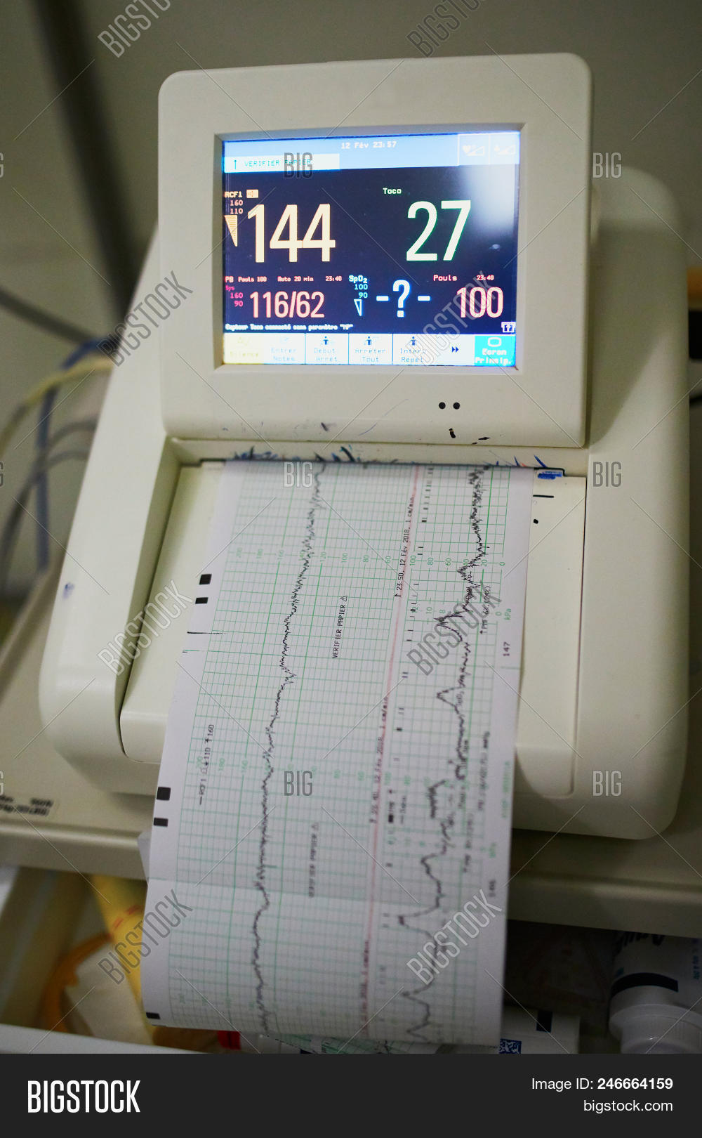 Cardiotocograph Image & Photo (Free Trial) | Bigstock