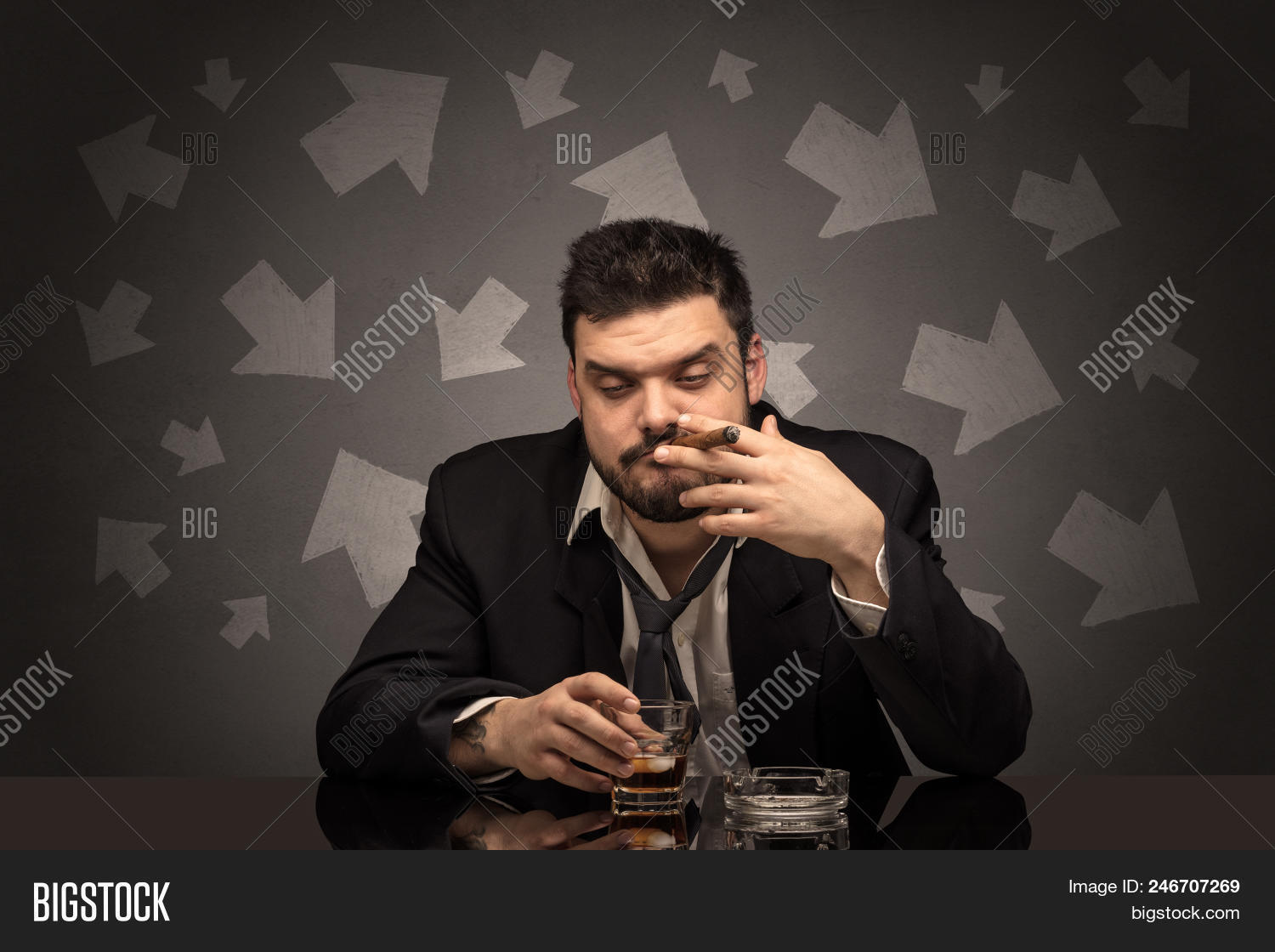 Drunk Disappointed Man Image & Photo (Free Trial) | Bigstock