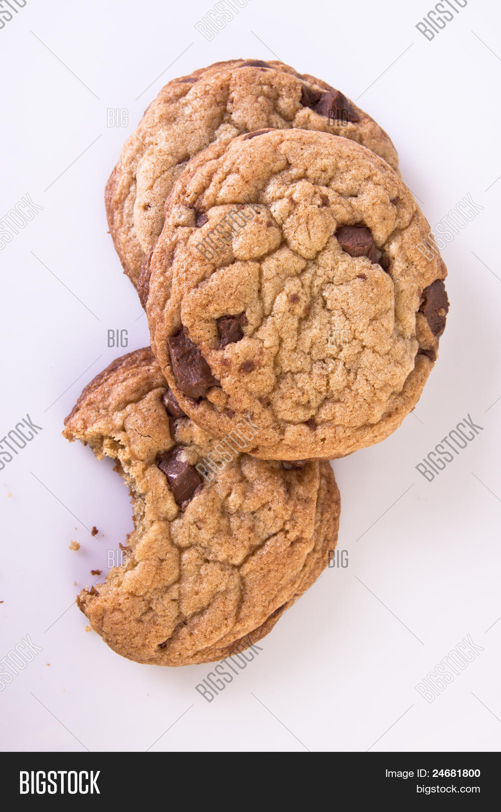 Chocolate Chip Cookies Image & Photo (Free Trial) | Bigstock