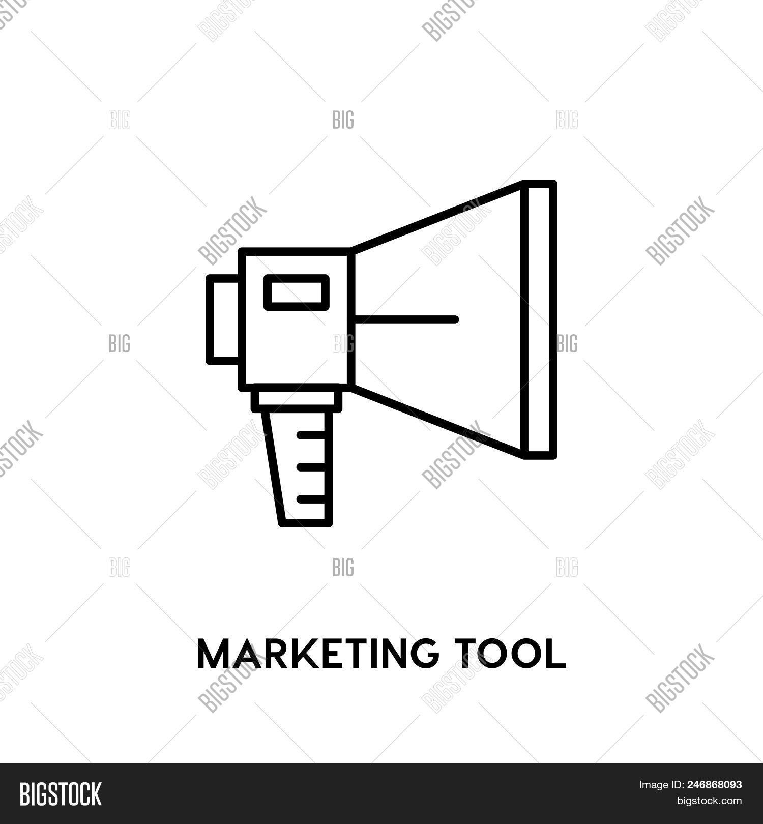Marketing Tool Vector Vector & Photo (Free Trial) | Bigstock