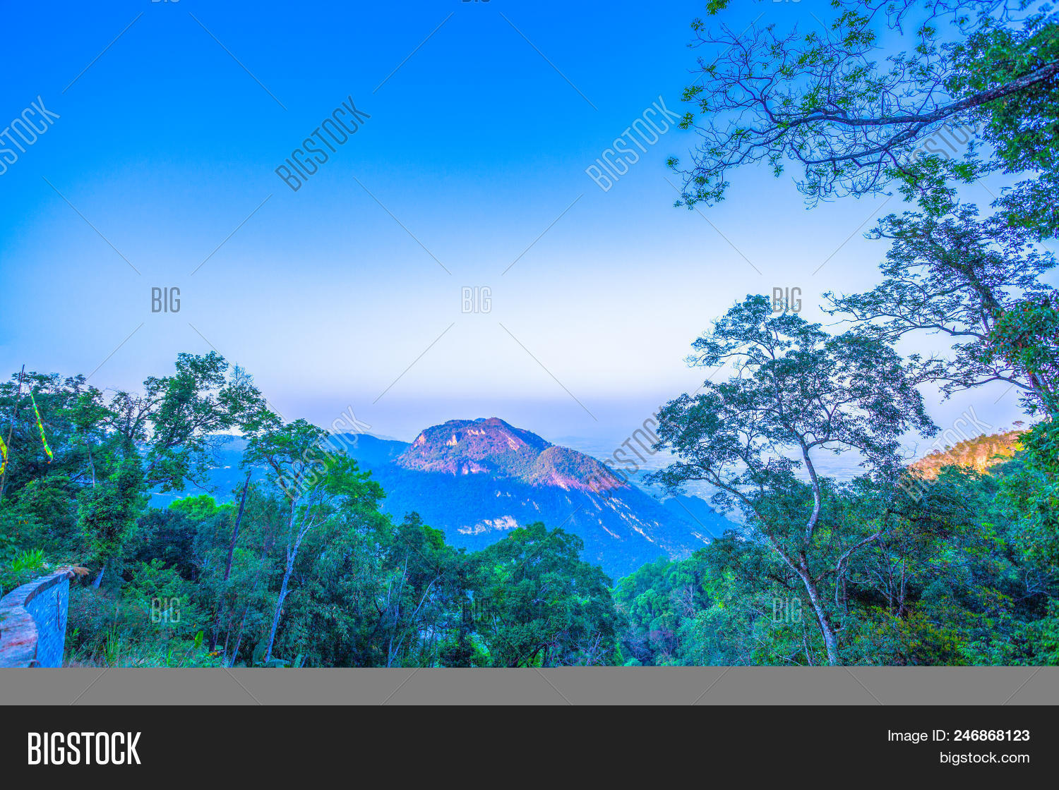Doi Pha Mee View Point Image & Photo (Free Trial) | Bigstock