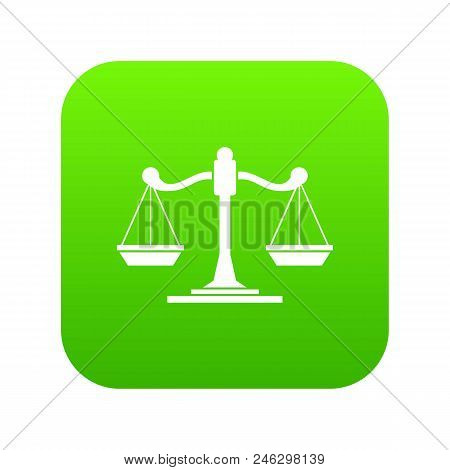 Scales Justice Icon Vector & Photo (Free Trial) | Bigstock