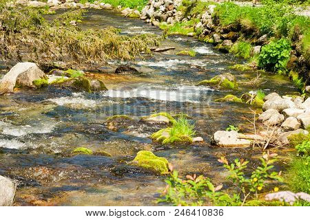 Water Close Up Mountain Stream Images, Illustrations & Vectors (Free ...