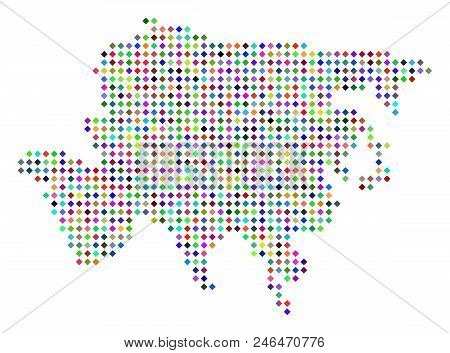 Multicolored Dot Asia Vector & Photo (Free Trial) | Bigstock