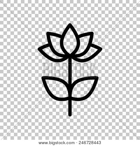 Simple Flower Symbol Vector & Photo (Free Trial) | Bigstock