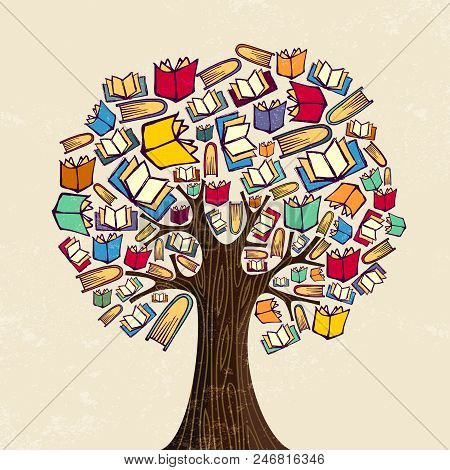 Education Tree Vector & Photo (Free Trial) | Bigstock