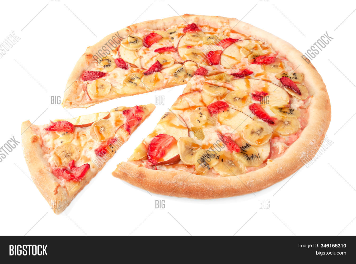 Sweet Pizza. Cream Image & Photo (Free Trial) | Bigstock