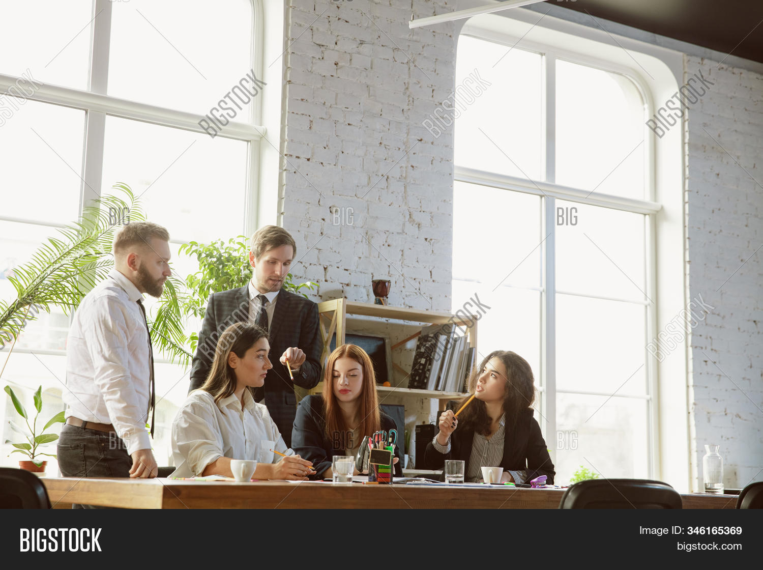 Positive. Group Young Image & Photo (Free Trial) | Bigstock