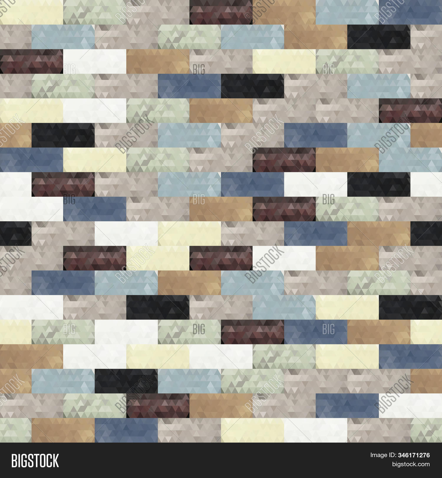 Color Brick Wall Vector & Photo (Free Trial) | Bigstock