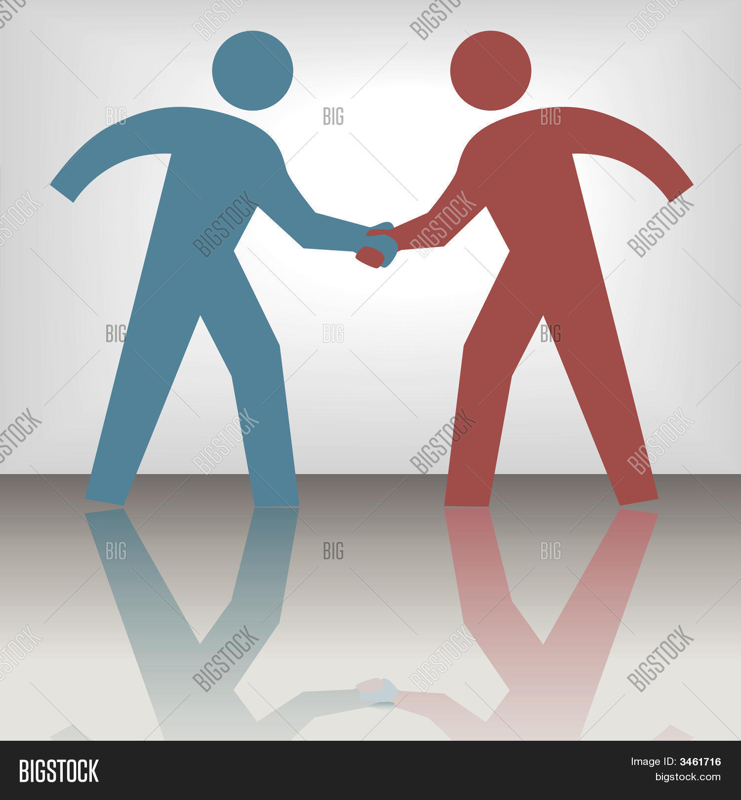 Two Business People Vector & Photo (Free Trial) | Bigstock