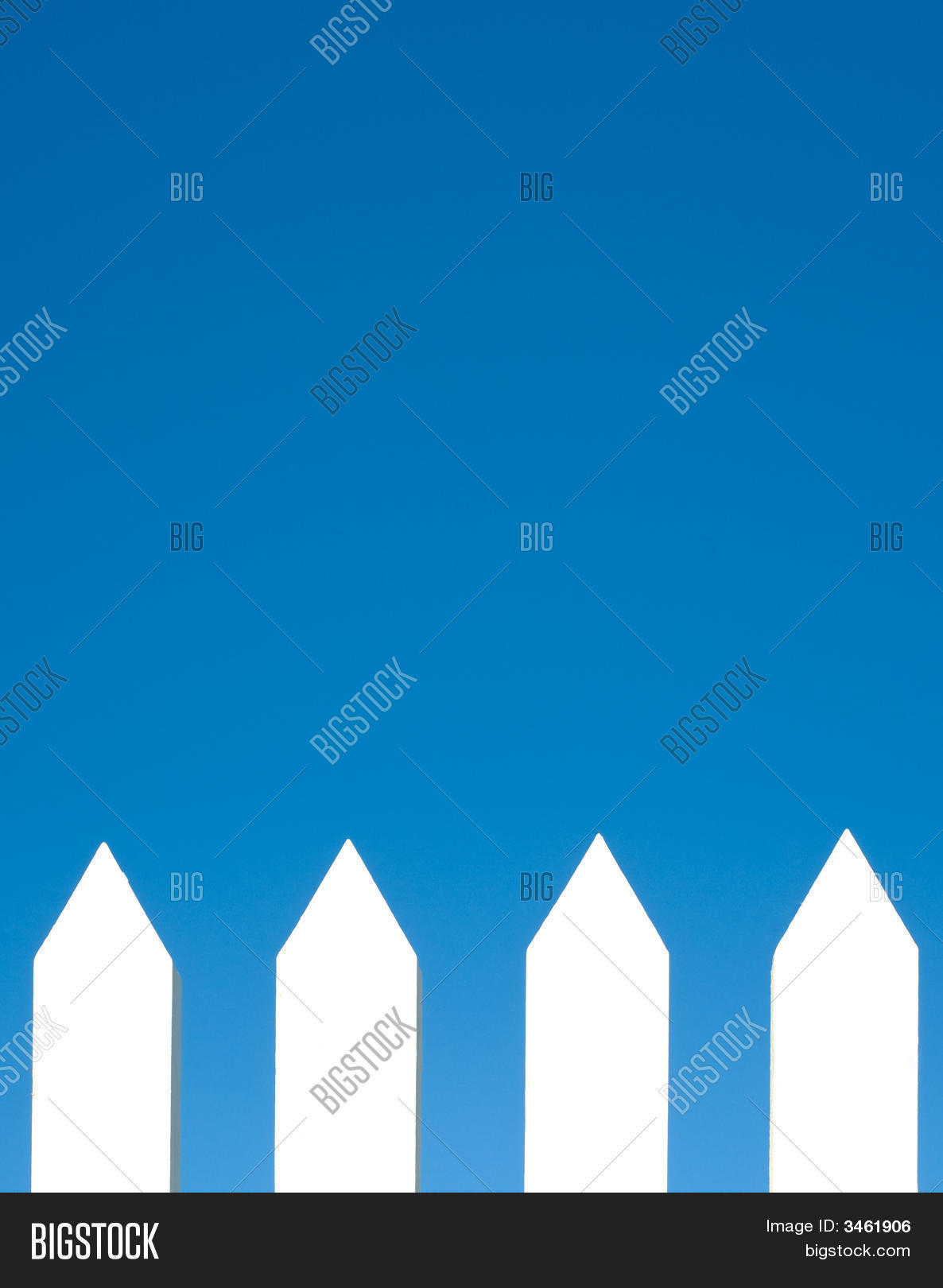 White Picket Fence Image & Photo (Free Trial) | Bigstock