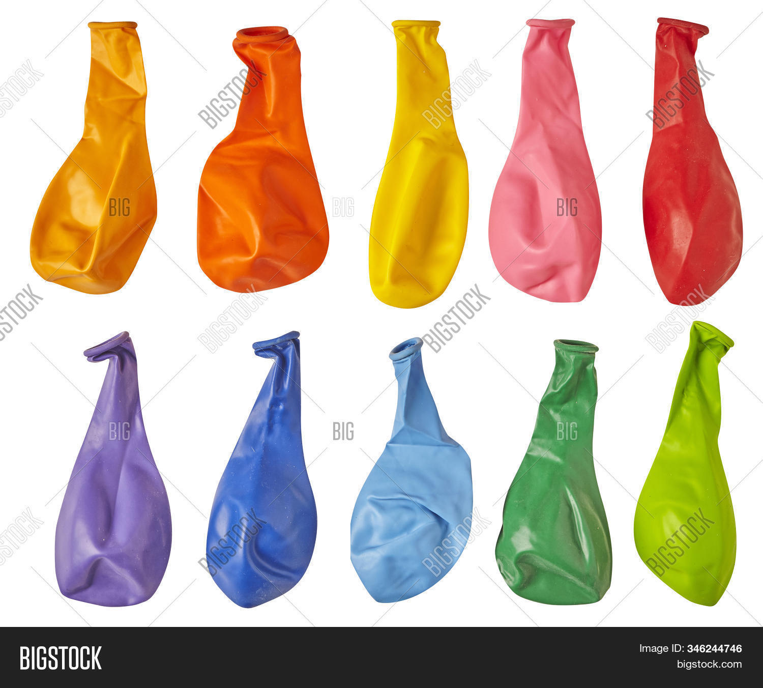 Inflated And Deflated Balloon