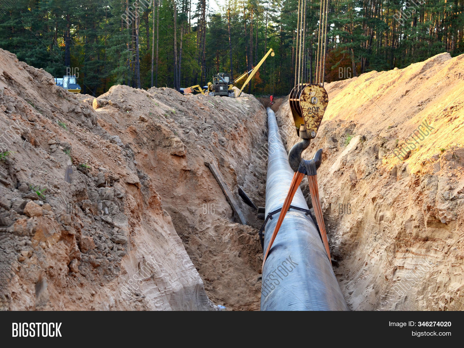 Dug Trench Ground Image & Photo (Free Trial) | Bigstock