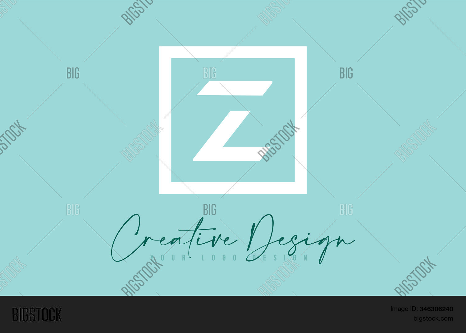 Z Letter Icon Design Vector & Photo (Free Trial) | Bigstock