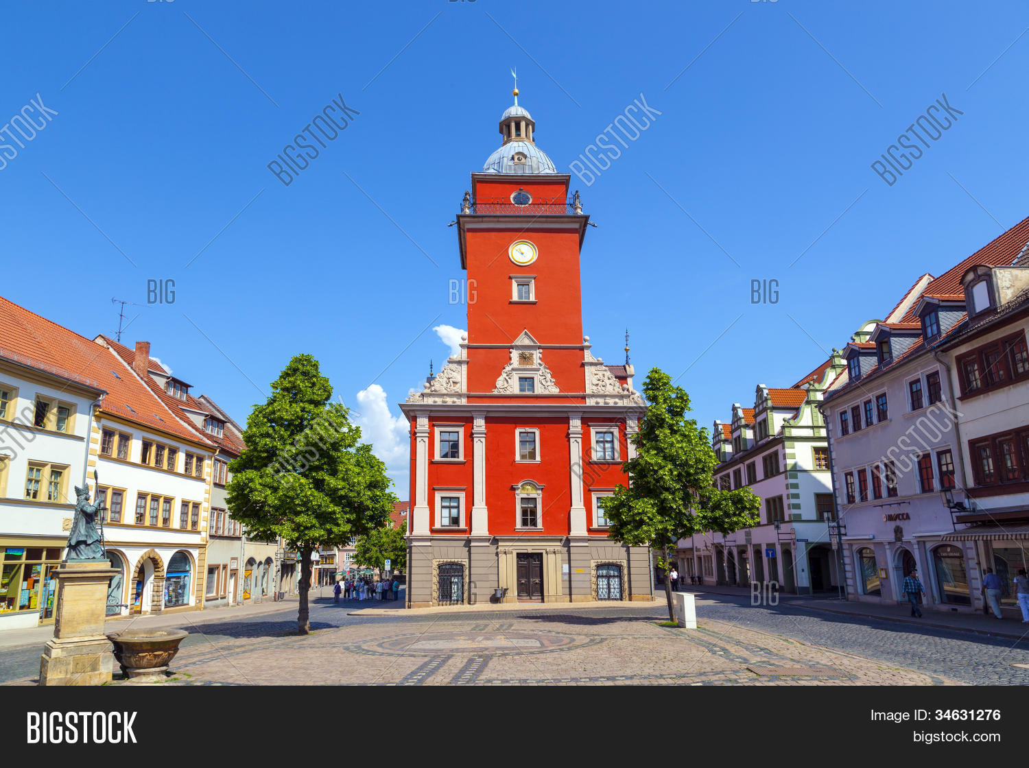 Gotha - Central Market Image & Photo (Free Trial) | Bigstock