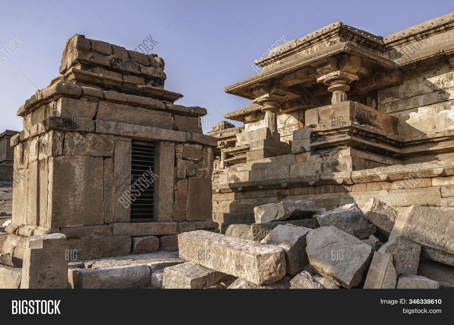 Vijayanagara Ruins Image & Photo (Free Trial) | Bigstock