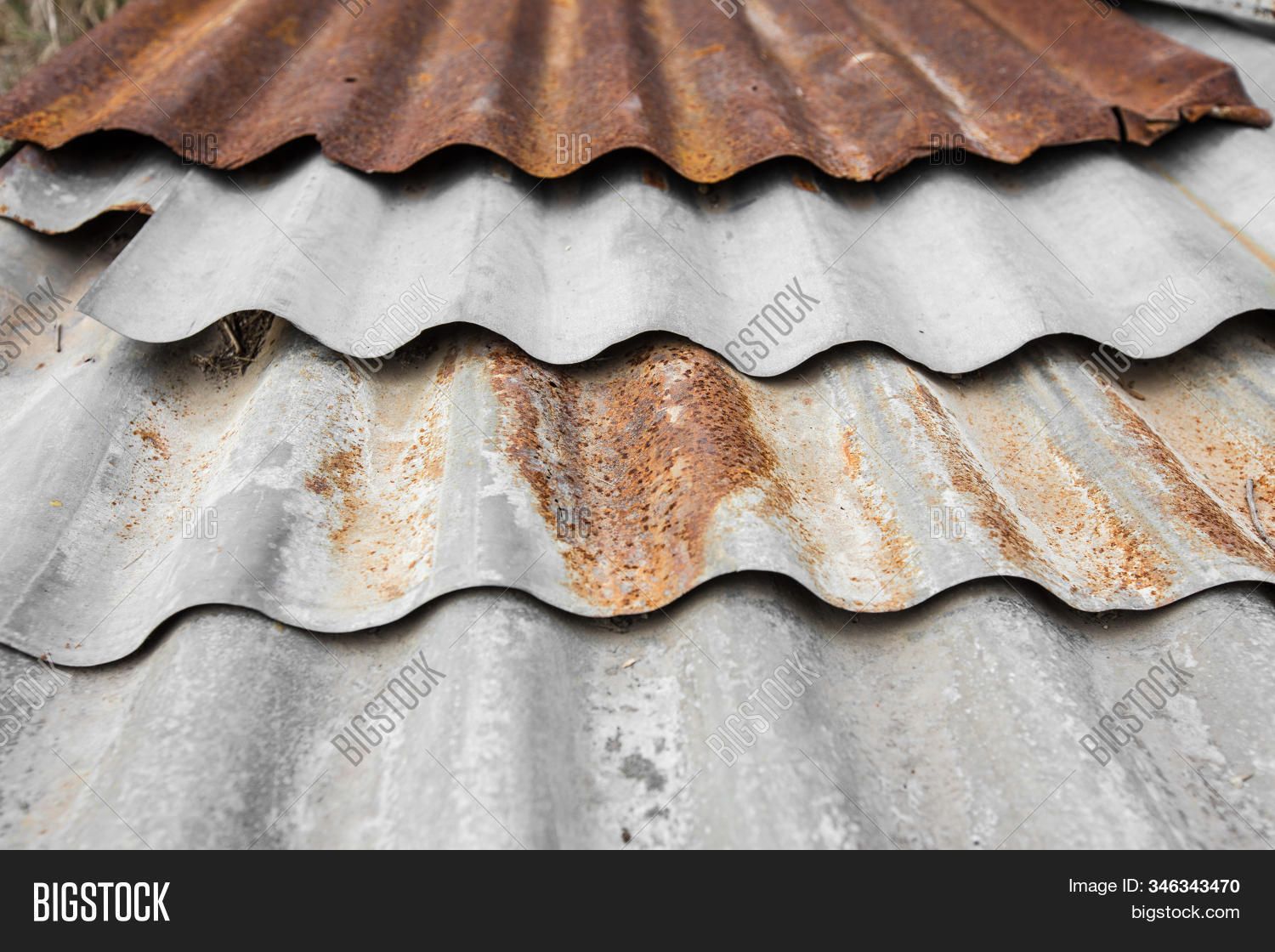 Pattern Rust On Zinc Image & Photo (Free Trial) | Bigstock