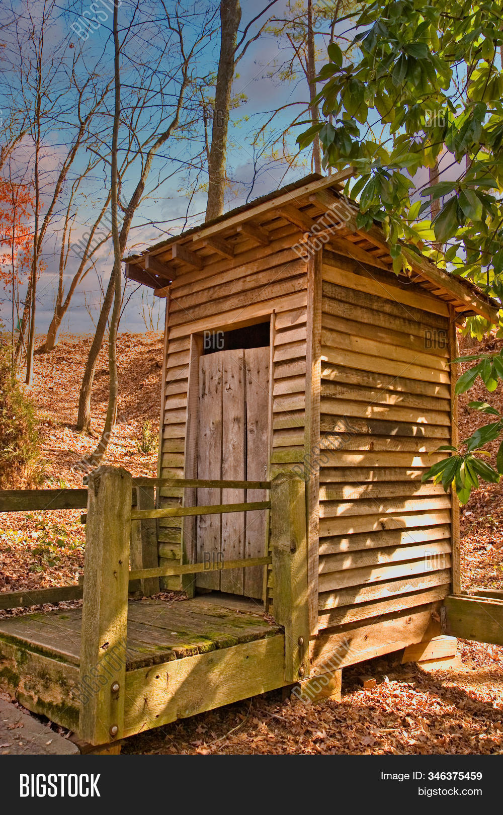 Old Outhouse Wood Image & Photo (Free Trial) | Bigstock