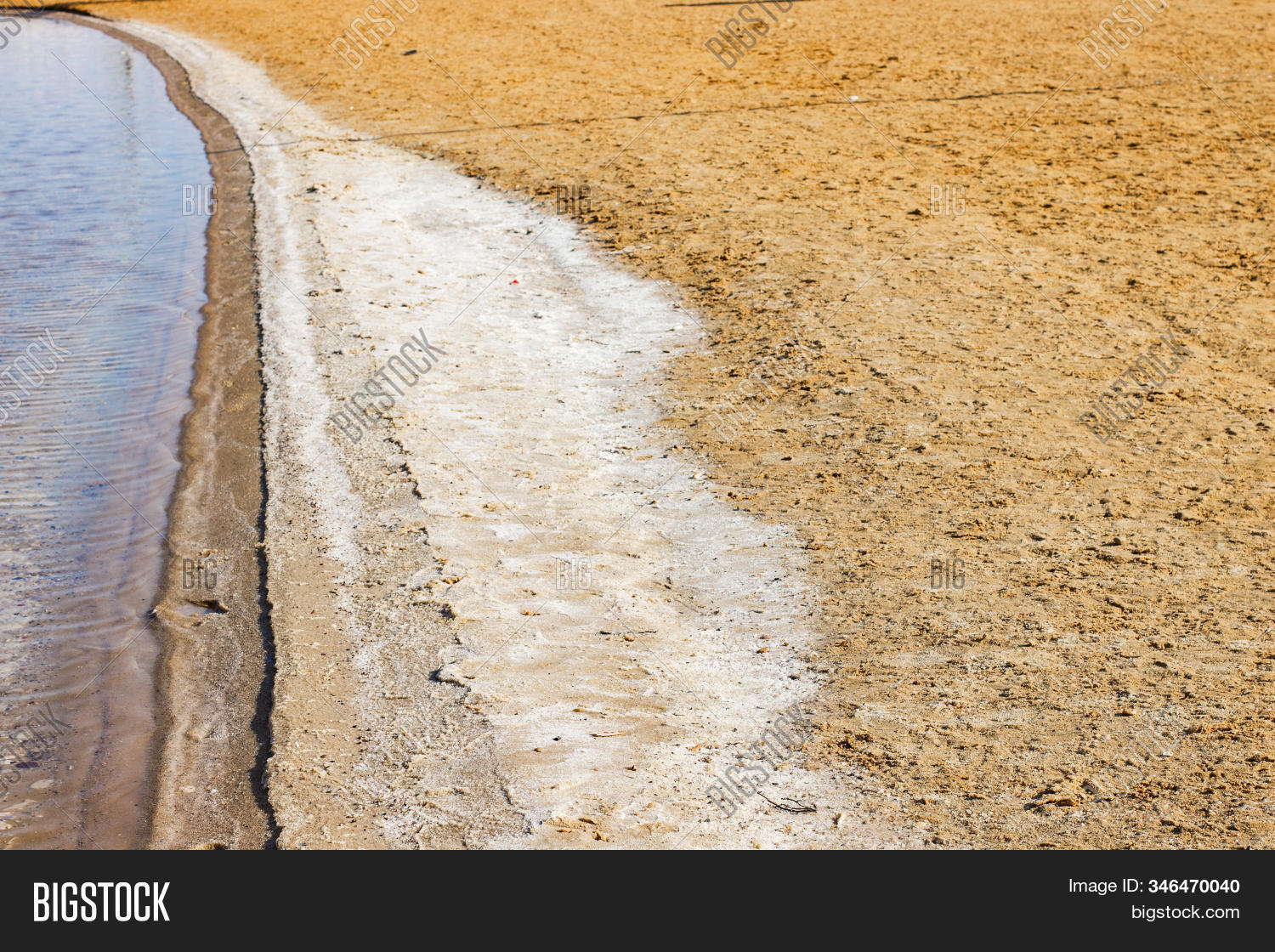 Dead Sea Salty Sand Image & Photo (Free Trial) | Bigstock