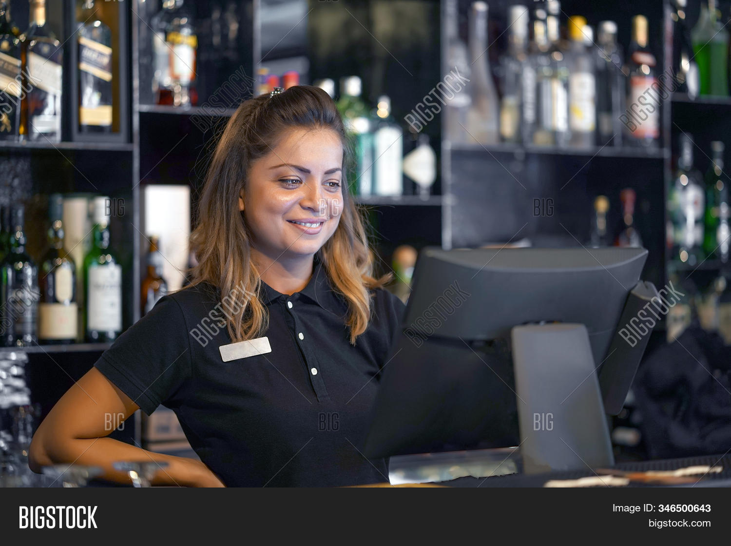 Bartender Registrating Image & Photo (Free Trial) | Bigstock
