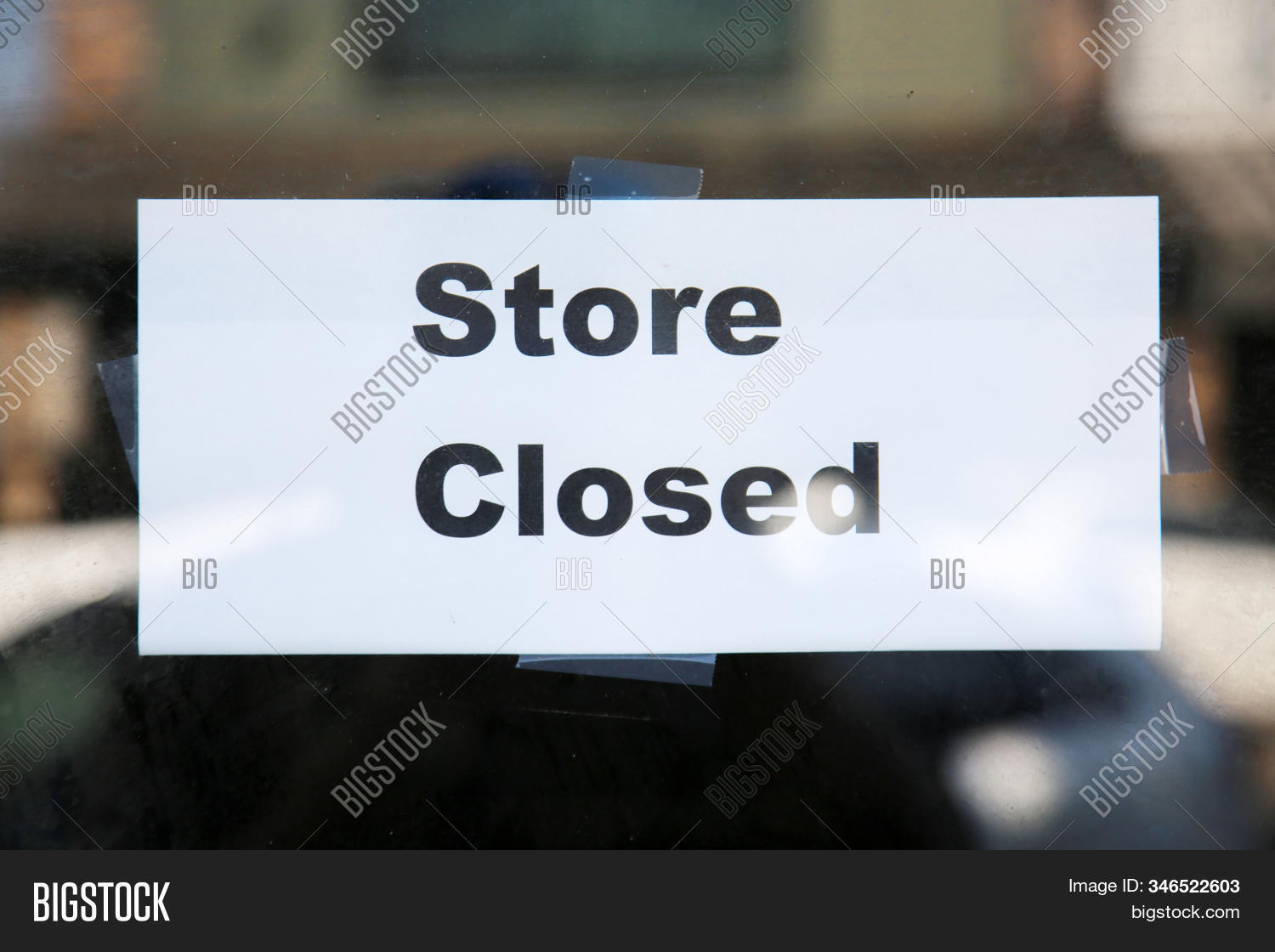 Store Closed Sign. Image & Photo (Free Trial) | Bigstock