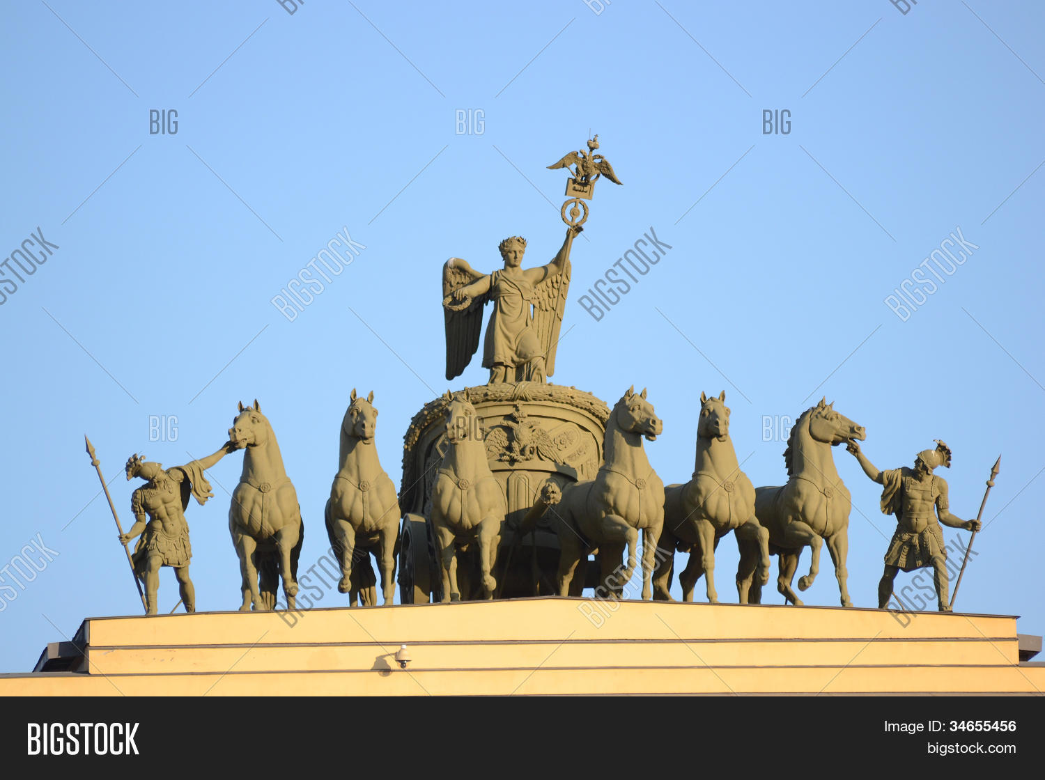 Sculpture Horses On Image & Photo (Free Trial) | Bigstock