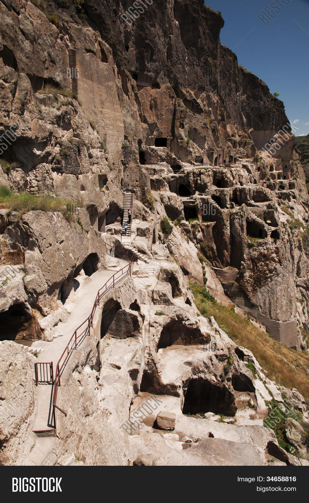 Cave Monastery Vardzia Image & Photo (Free Trial) | Bigstock