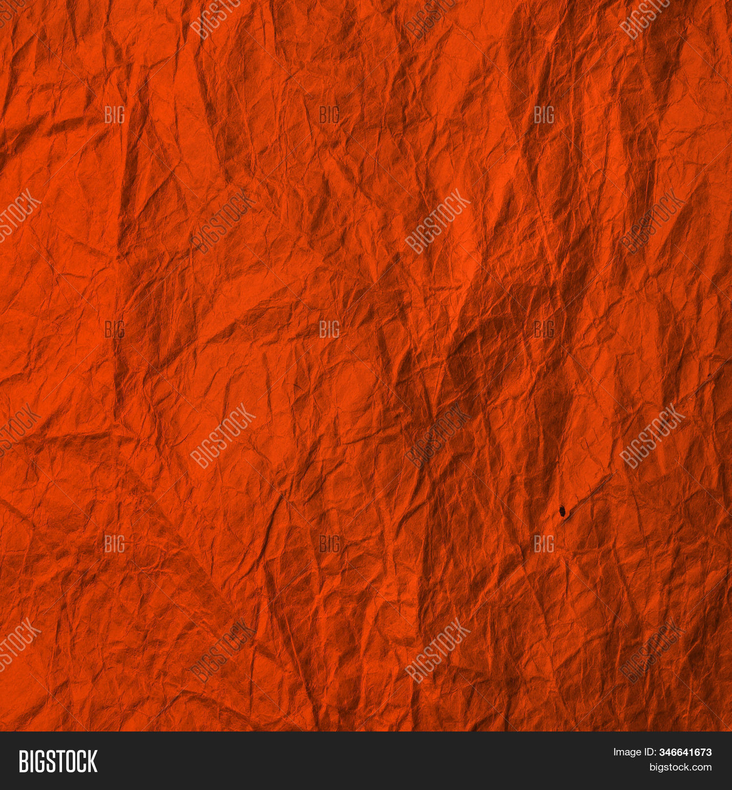Crumpled Orange Paper Image & Photo (Free Trial) | Bigstock