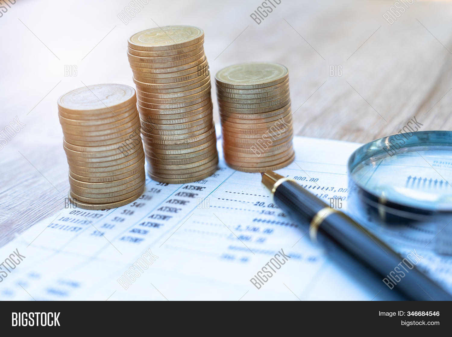 Coin Ladder Has Image & Photo (Free Trial) | Bigstock