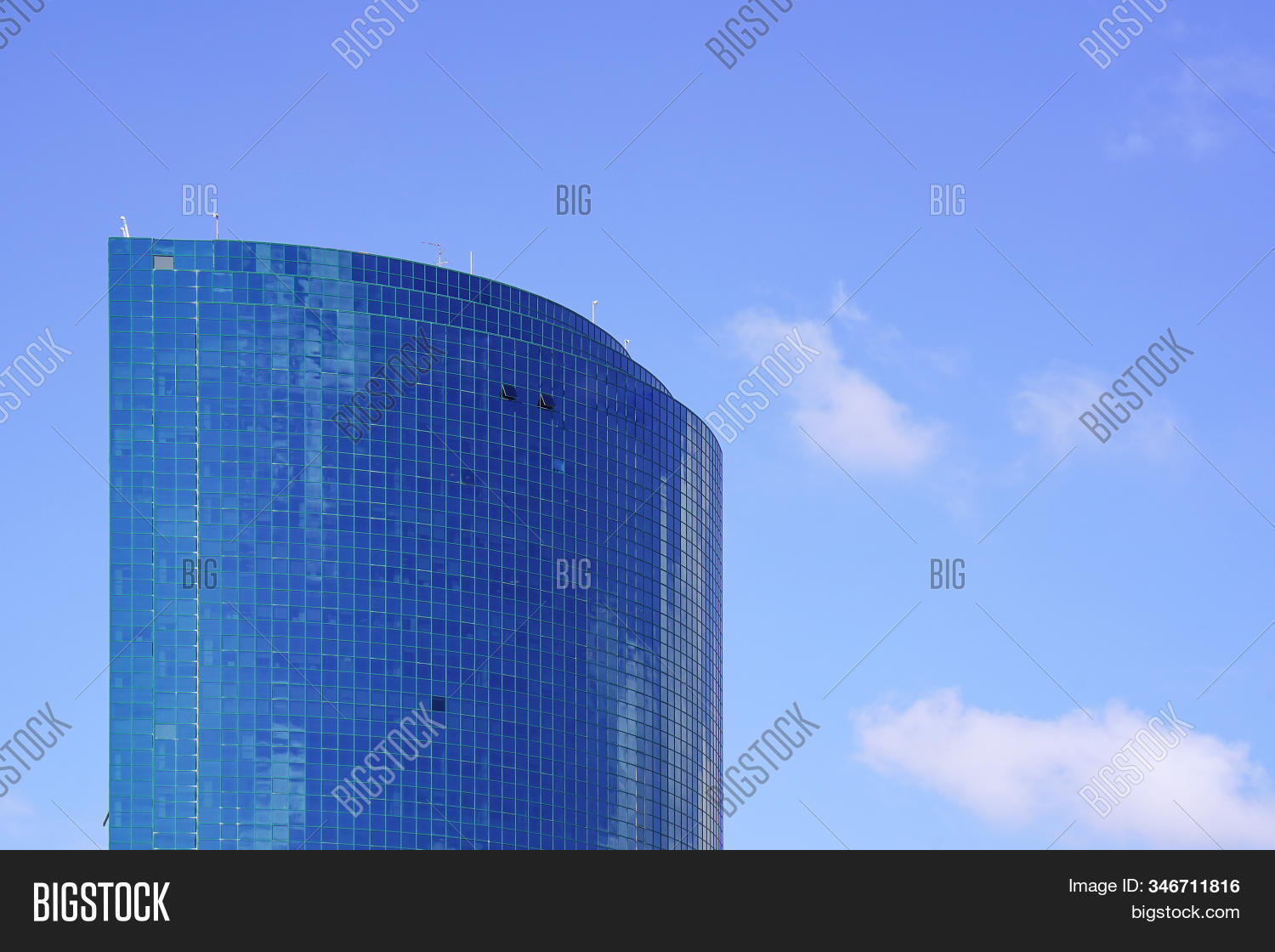 Glass Blue Square Image & Photo (Free Trial) | Bigstock