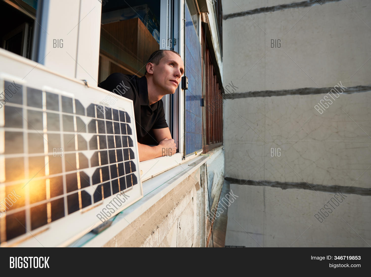 Young Man On Balcony Image & Photo (Free Trial) | Bigstock