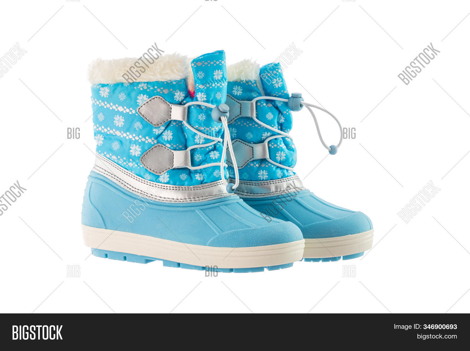 Winter Snow Blue Boots Image & Photo (Free Trial) | Bigstock