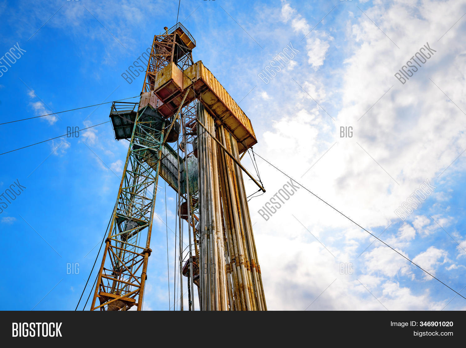 Oil Gas Drilling Rig. Image & Photo (Free Trial) | Bigstock