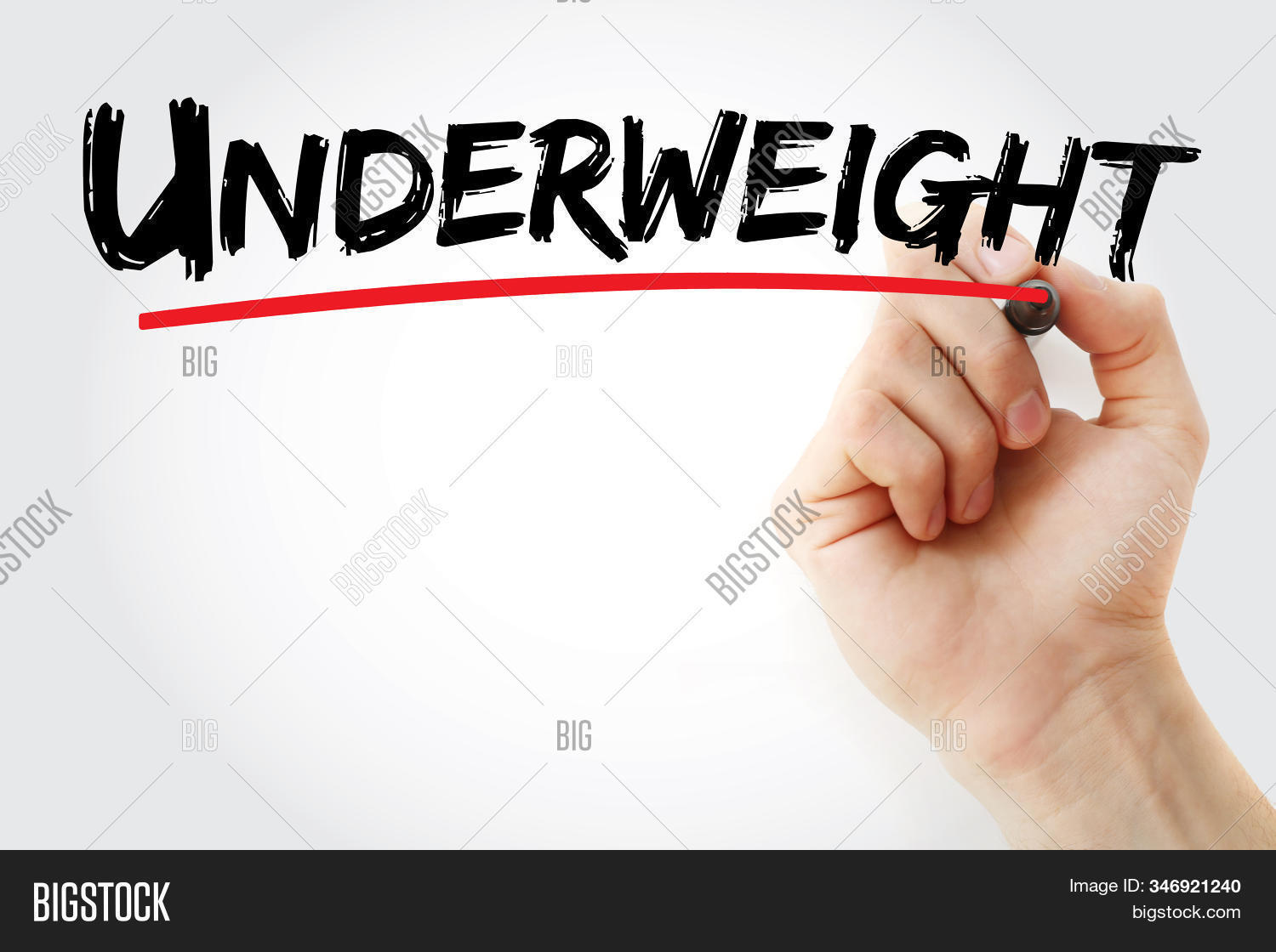 Underweight - Text Image & Photo (Free Trial) | Bigstock