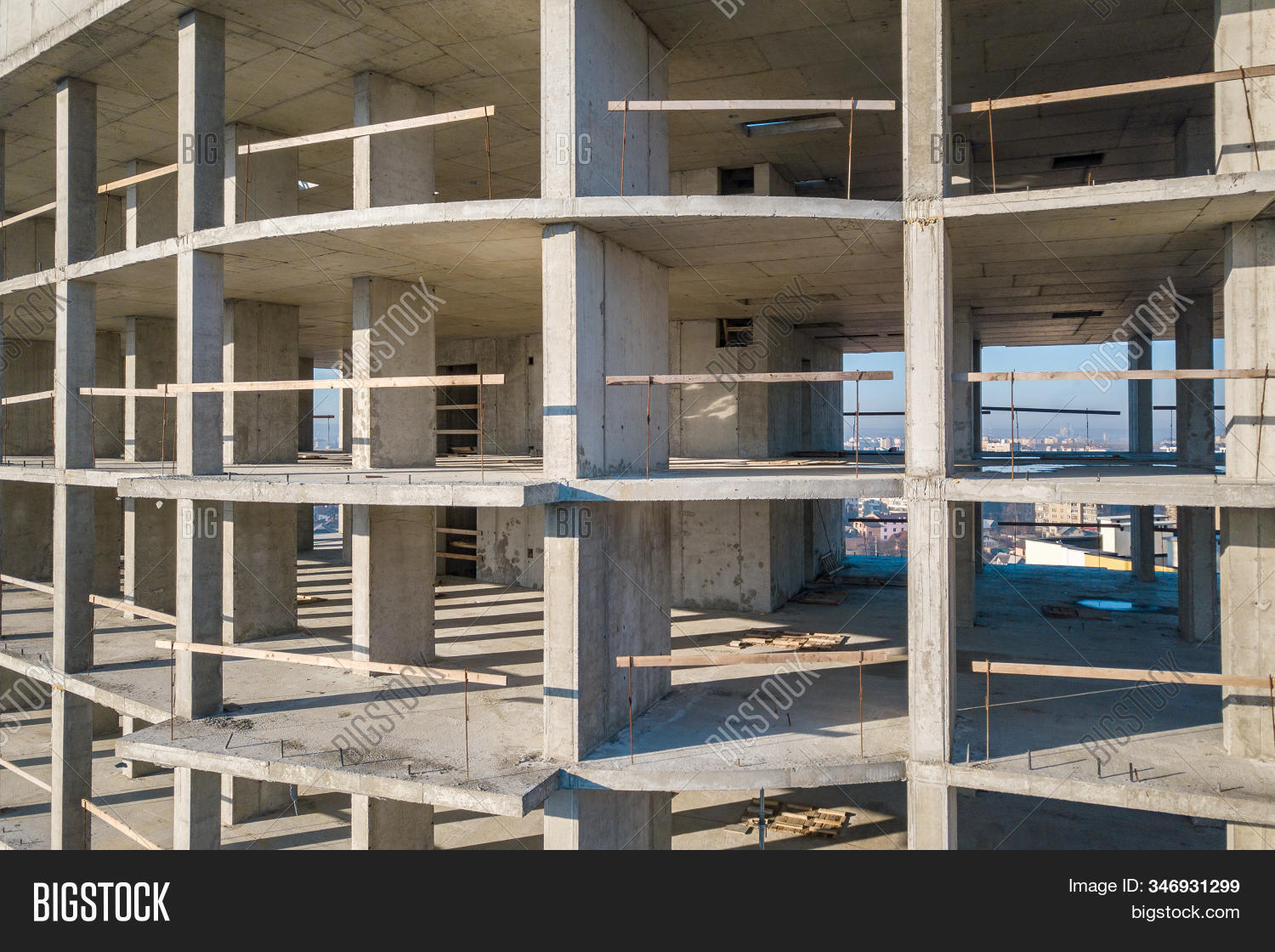 Aerial View Concrete Image & Photo (Free Trial) | Bigstock