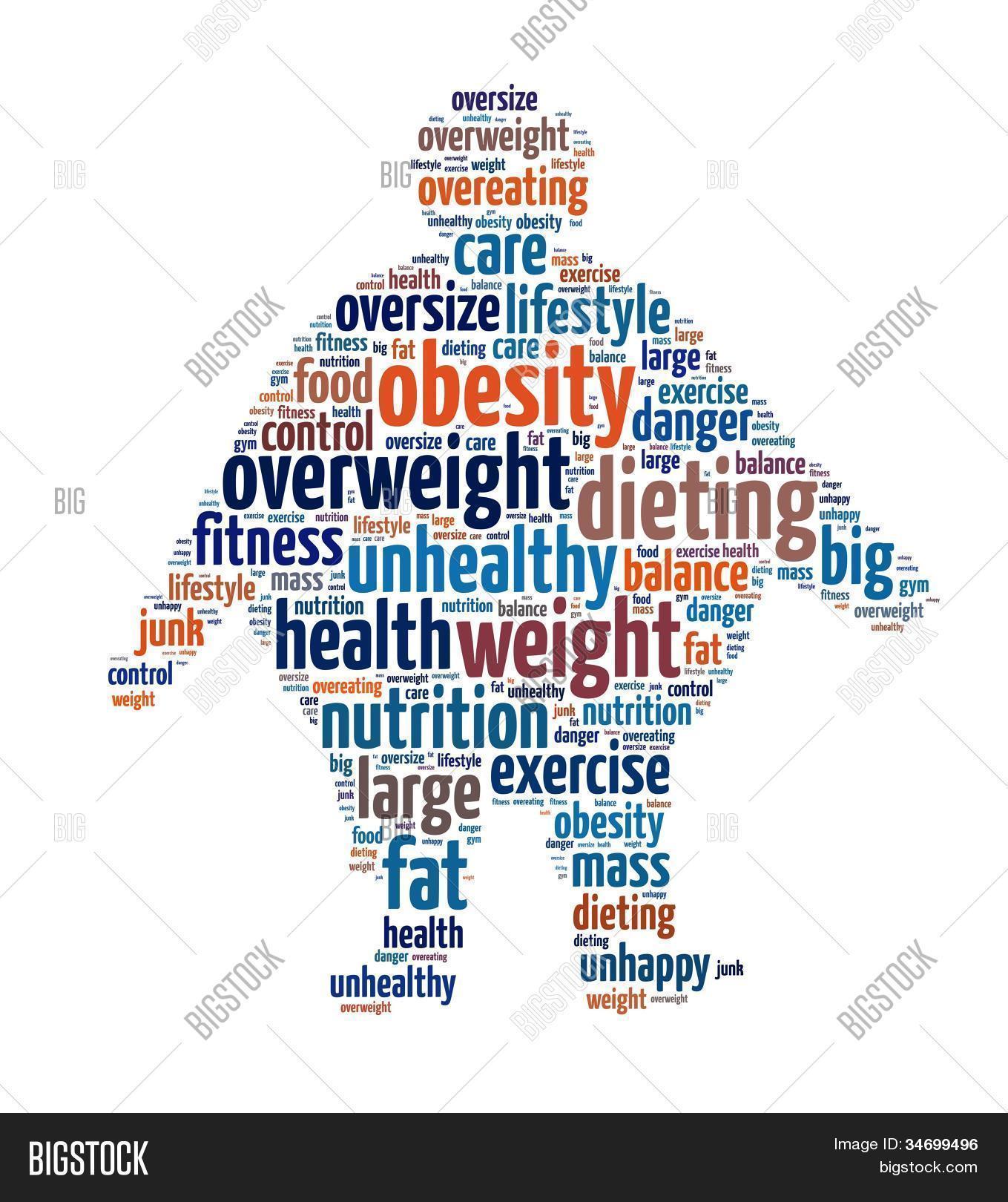 Obesitas afbeelding en foto (gratis proefversie) | Bigstock