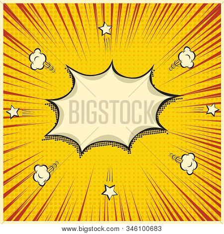 Comic Book Explosion Vector & Photo (Free Trial) | Bigstock